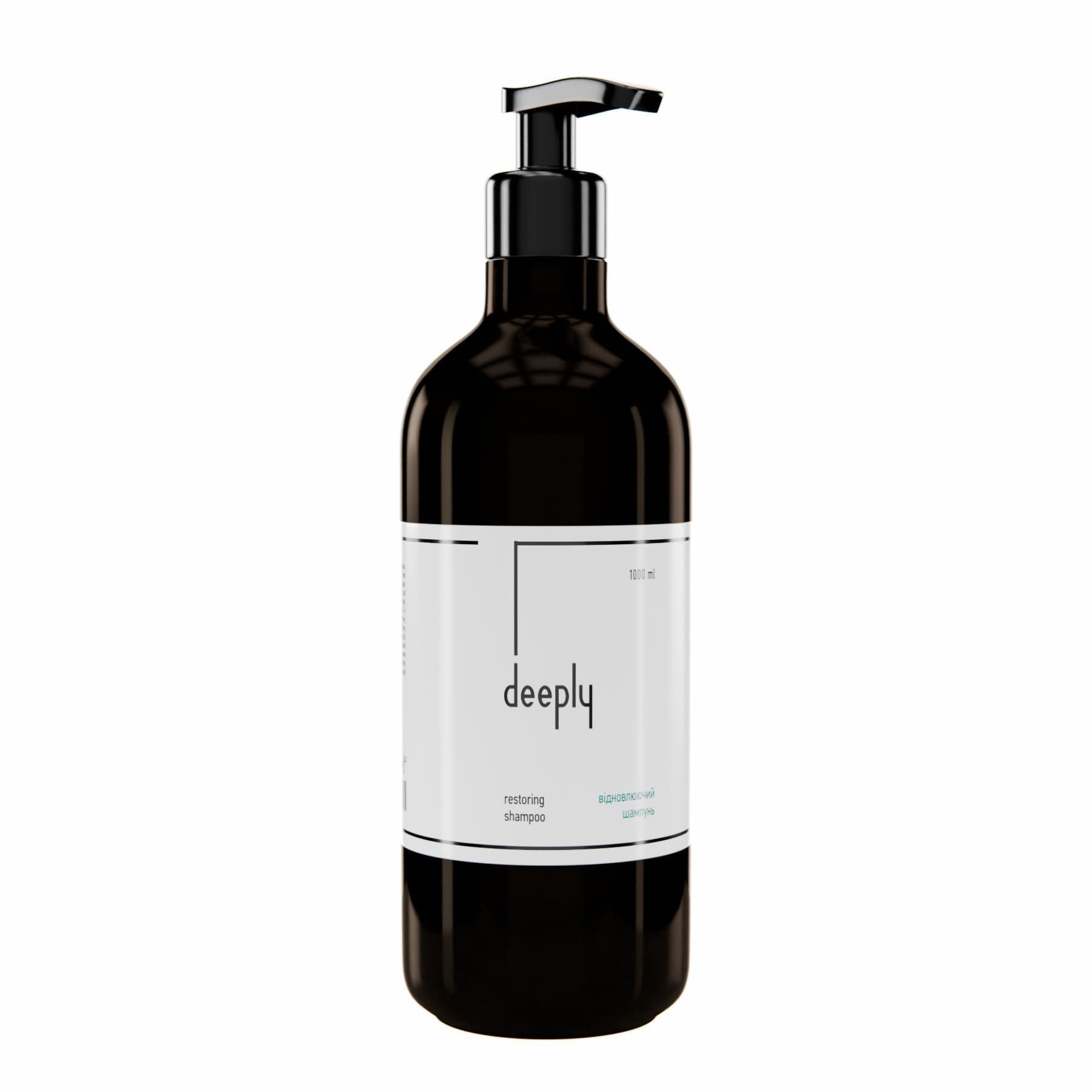 deeply Restoring Shampoo 1000 ml - ZAYA — hair cosmetics!